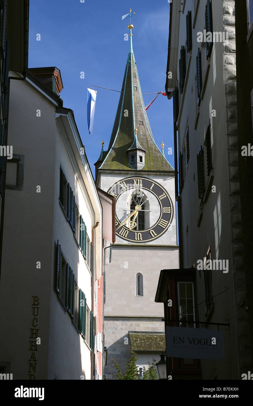 Zurich Clock High Resolution Stock Photography and Images - Alamy
