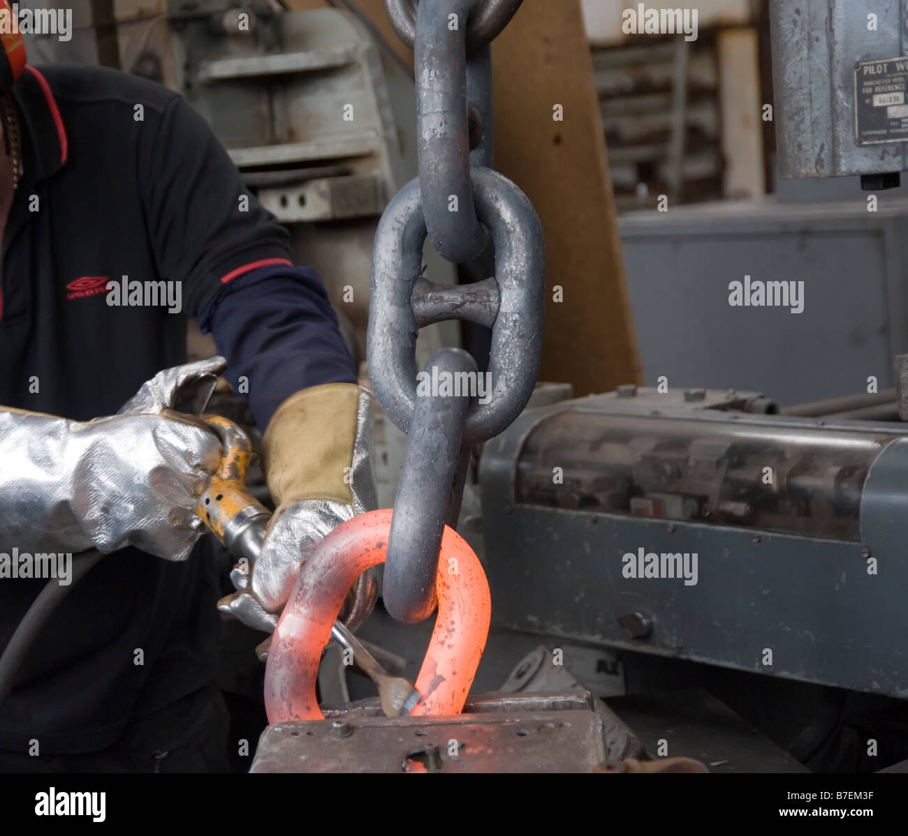 Inside a factory making manufactured goods with steel Stock Photo - Alamy