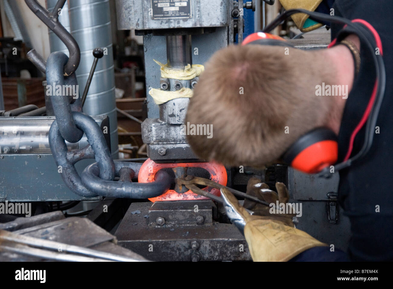 Inside a factory making manufactured goods with steel Stock Photo - Alamy