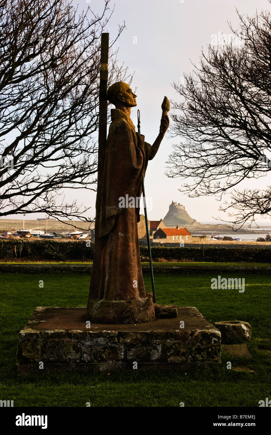 Saint aidan statue hi-res stock photography and images - Alamy