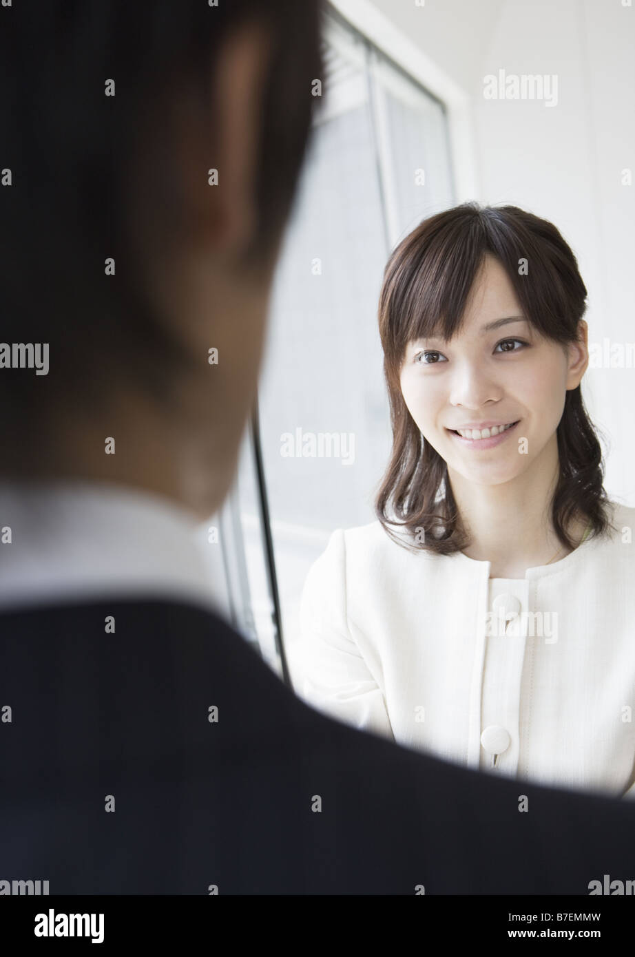 Interviewing partner hi-res stock photography and images - Alamy