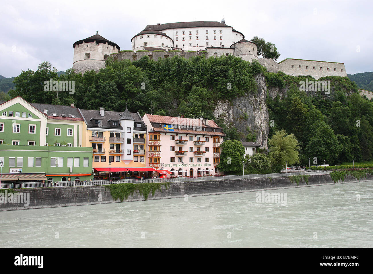 FESTE KUFSTEIN FORTRESS KUFSTEIN AUSTRIA 15 June 2008 Stock Photo - Alamy