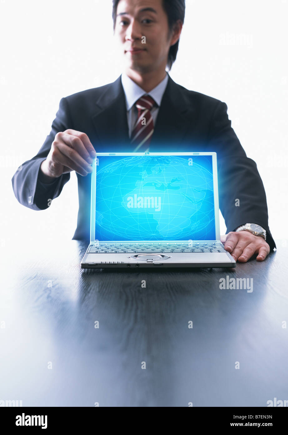 Vertical collage image businessman hi-res stock photography and images ...