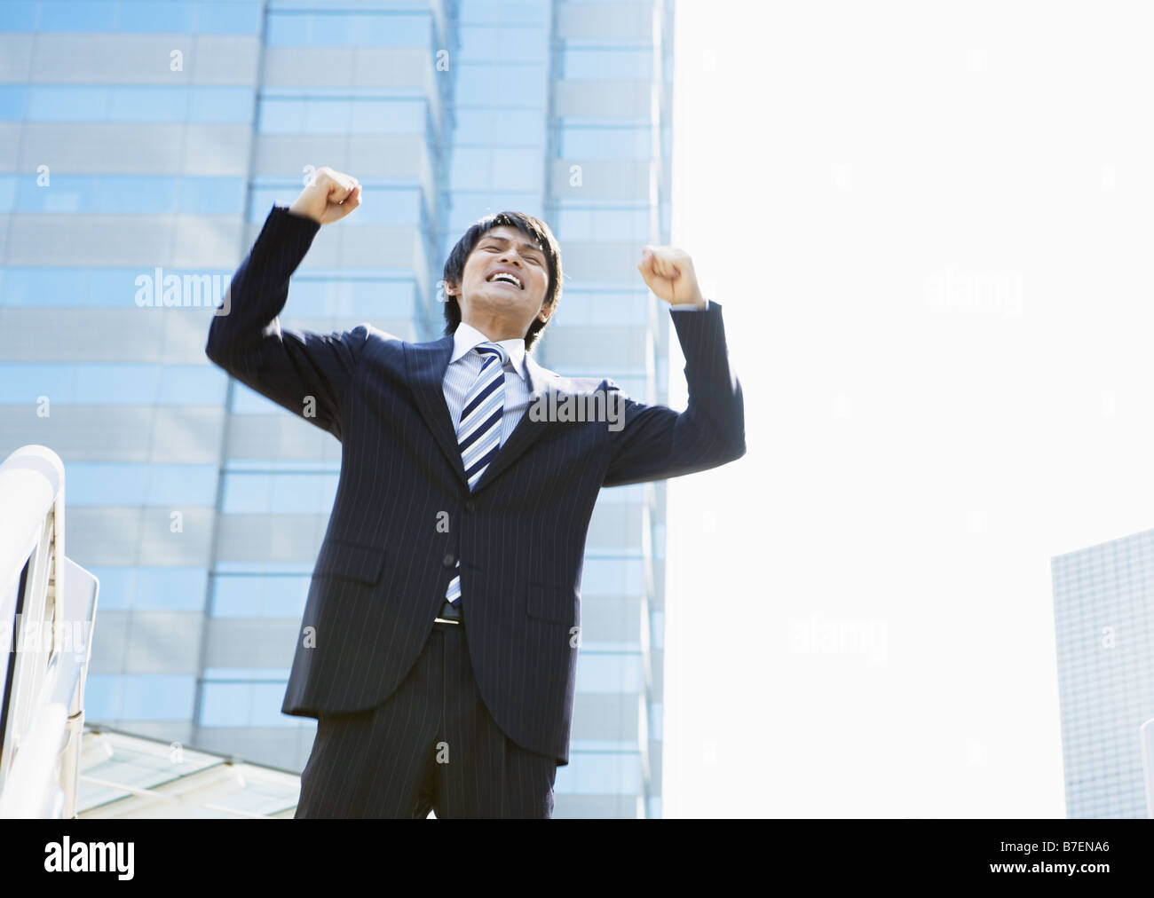 Victory pose horizontal hi-res stock photography and images - Alamy