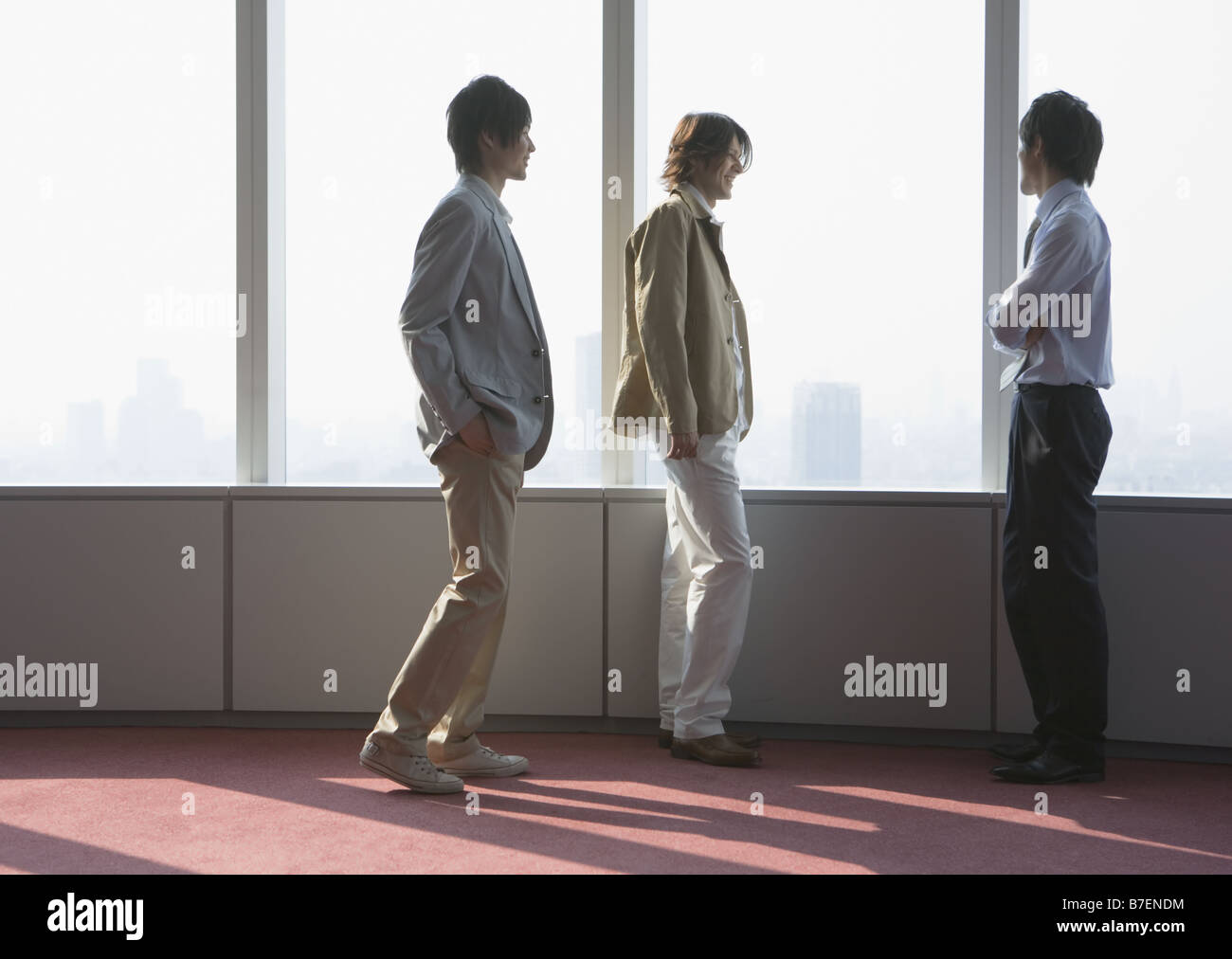 Businessmen in the office Stock Photo - Alamy