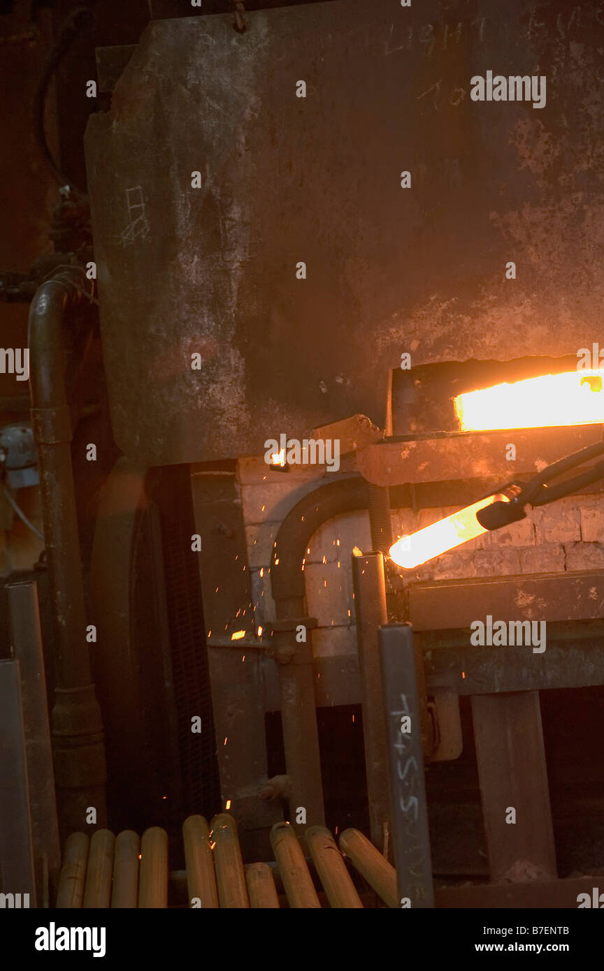 Inside a factory making manufactured goods with steel Stock Photo - Alamy