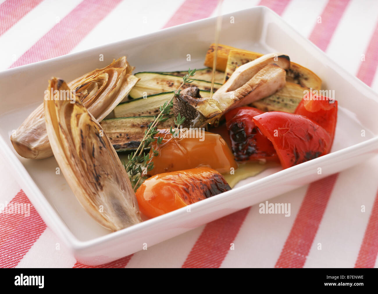 Marinade of Burning Vegetable Stock Photo - Alamy