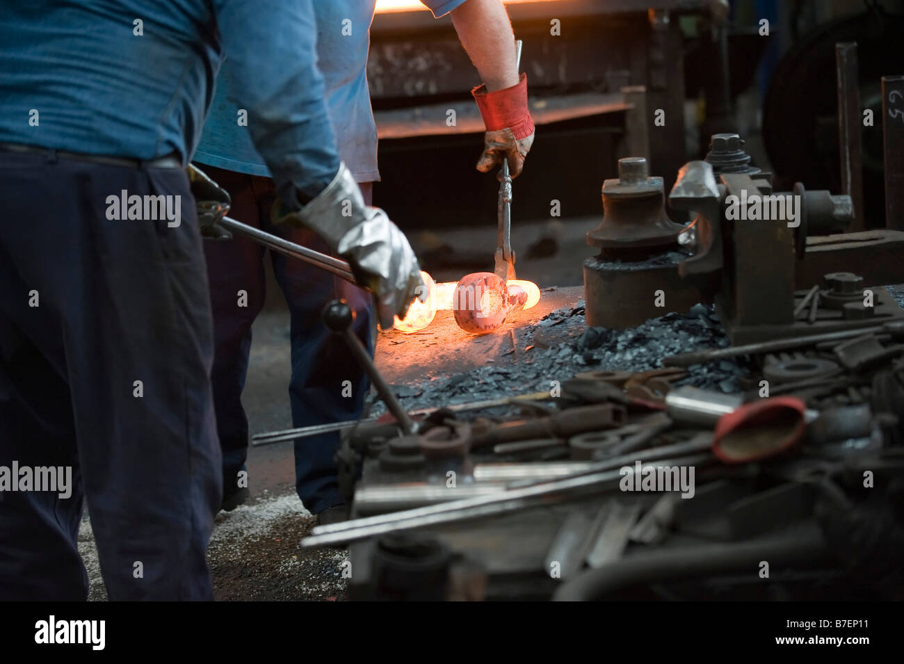 Inside a factory making manufactured goods with steel Stock Photo - Alamy