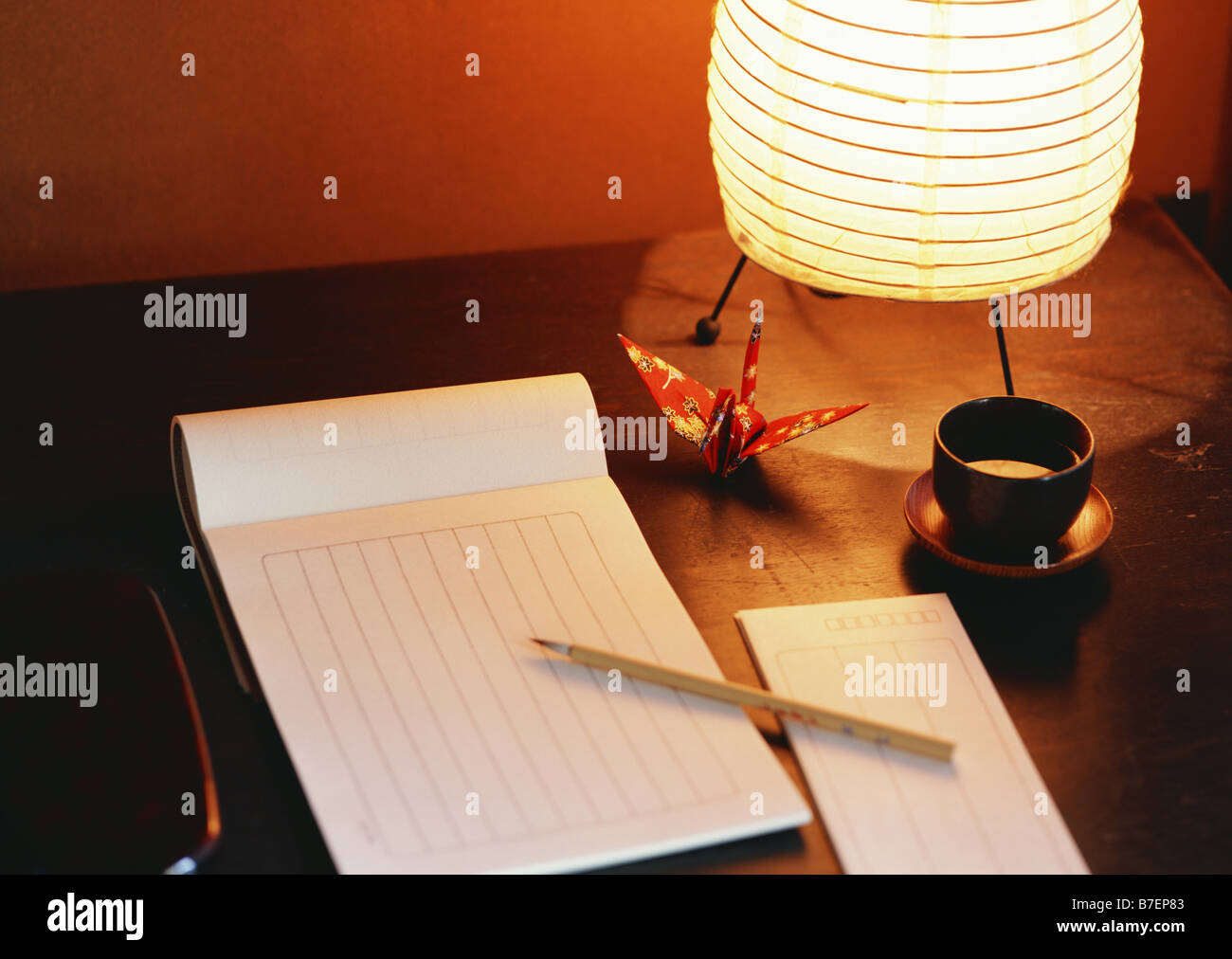 Lamp and Letter Stock Photo - Alamy