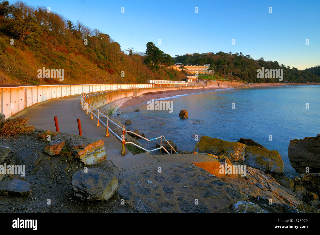 Beach huts torquay devon uk hi-res stock photography and images - Alamy