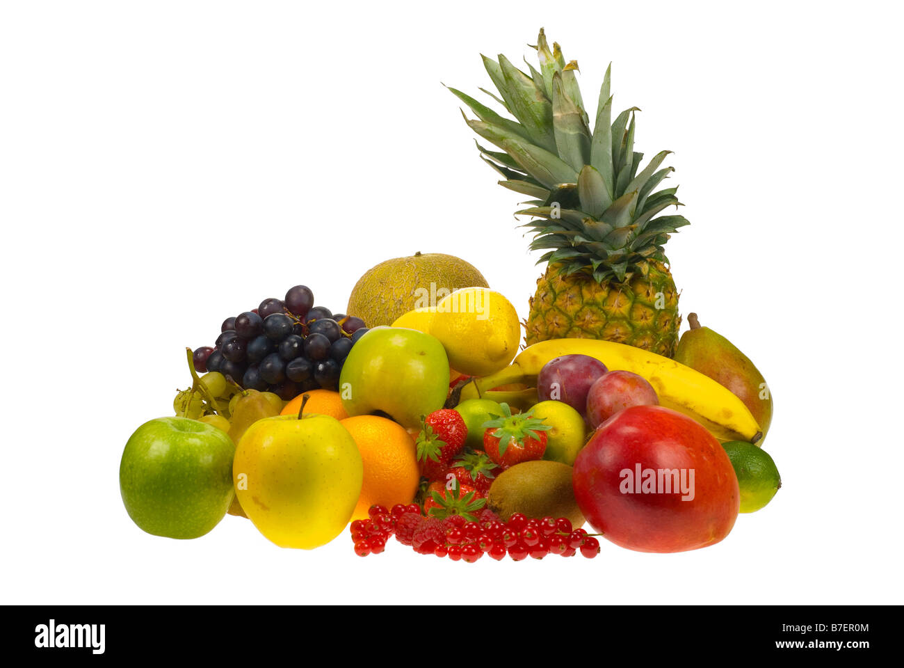 Fruit salad apple pear mango hi-res stock photography and images - Alamy