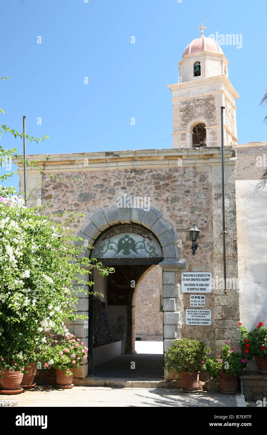 Monastery toplou, crete hi-res stock photography and images - Alamy