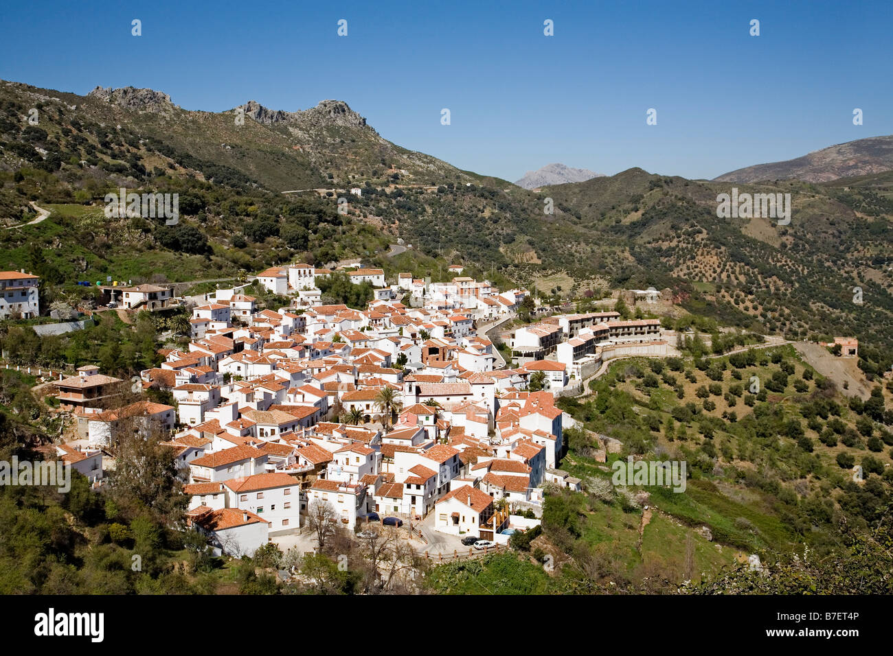 White village of benadalid hi-res stock photography and images - Alamy