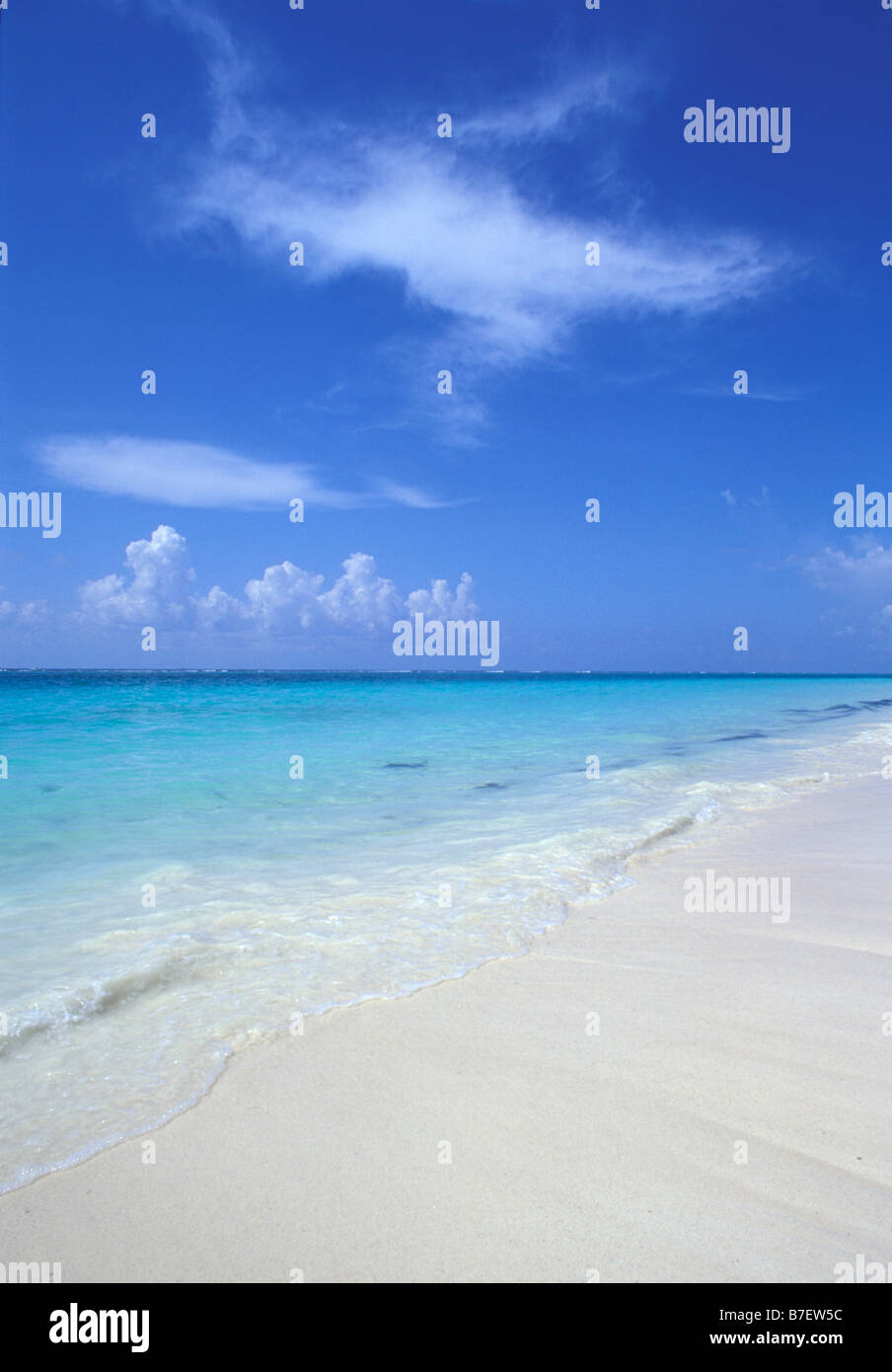 Mexico, Yucatan, Maya Riviera, Beach Stock Photo - Alamy