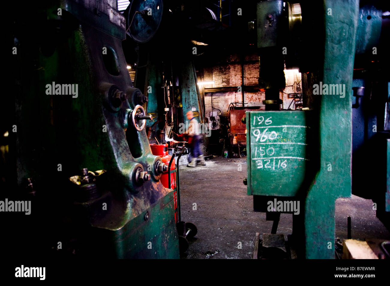 Inside a factory making manufactured goods with steel Stock Photo - Alamy