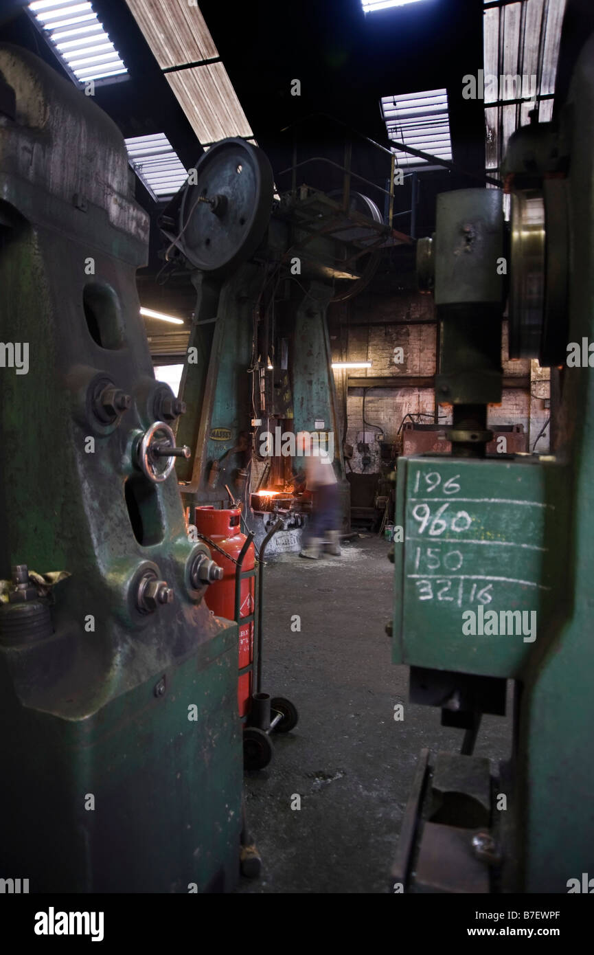 Inside a factory making manufactured goods with steel Stock Photo - Alamy