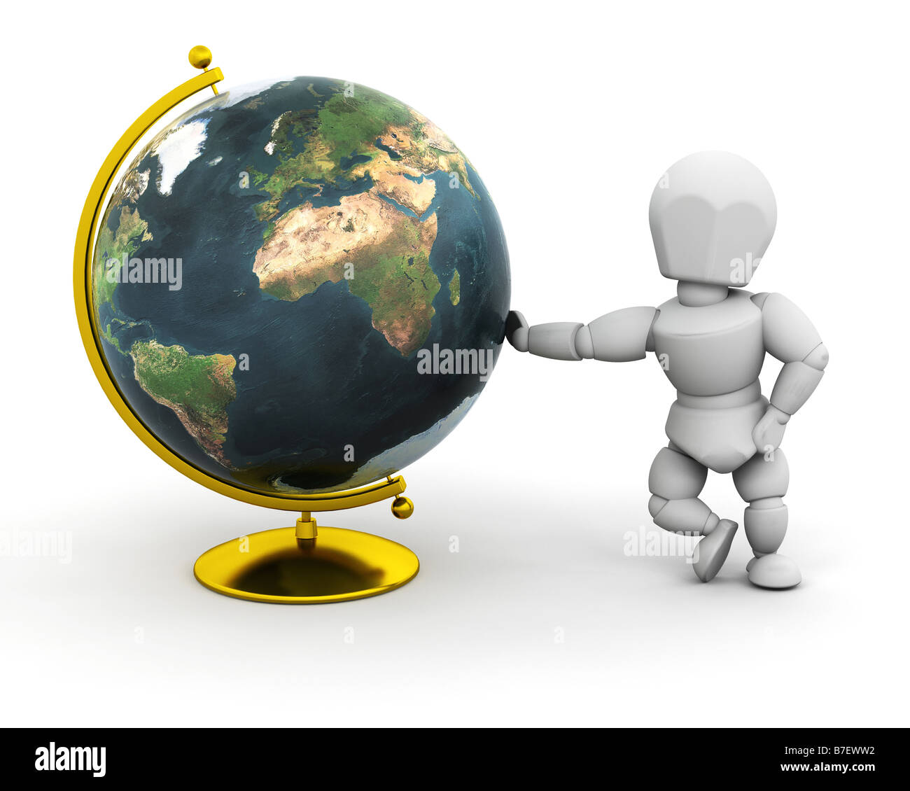 Map render Cut Out Stock Images & Pictures - Alamy