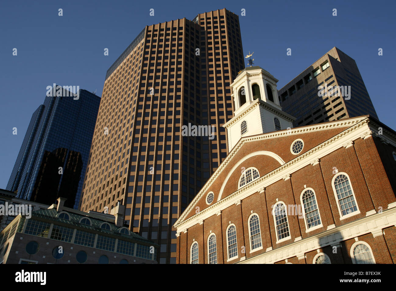 Outside outdoors exterior day daylight summer sunshine city buildings ...