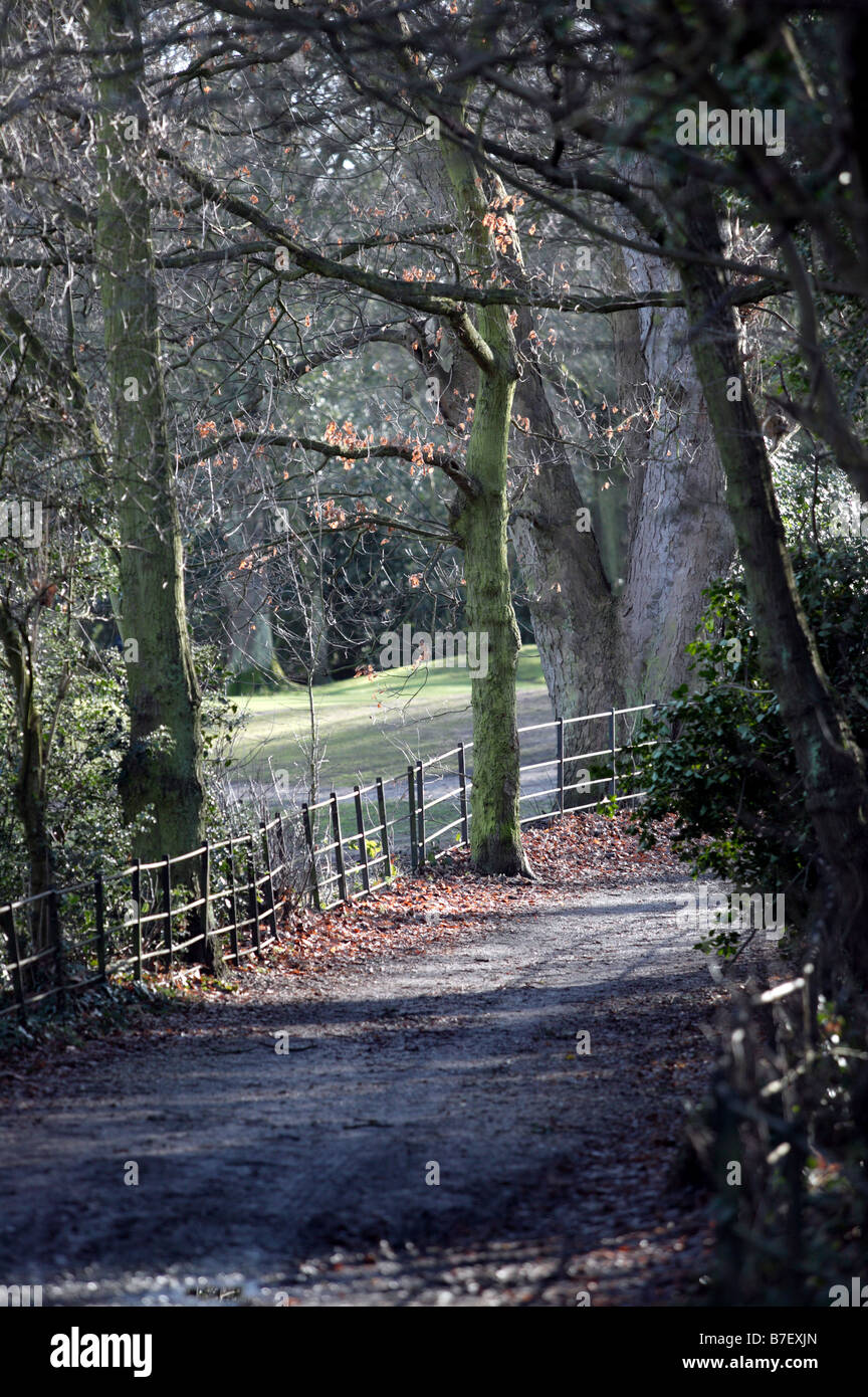 Green Chain Walk across the municipal golf course towards Summerhouse ...