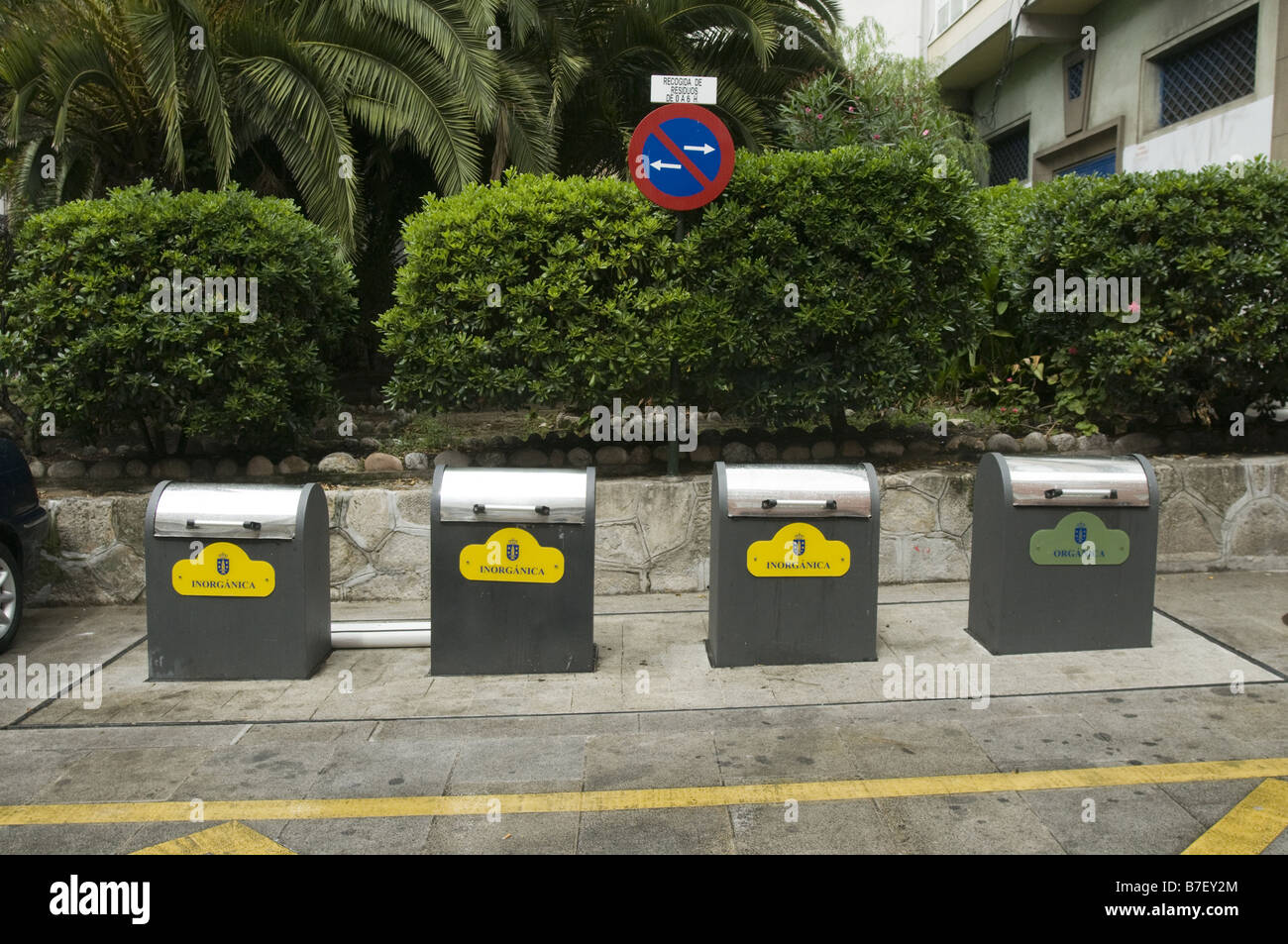 Recycling bins spain hi-res stock photography and images - Alamy