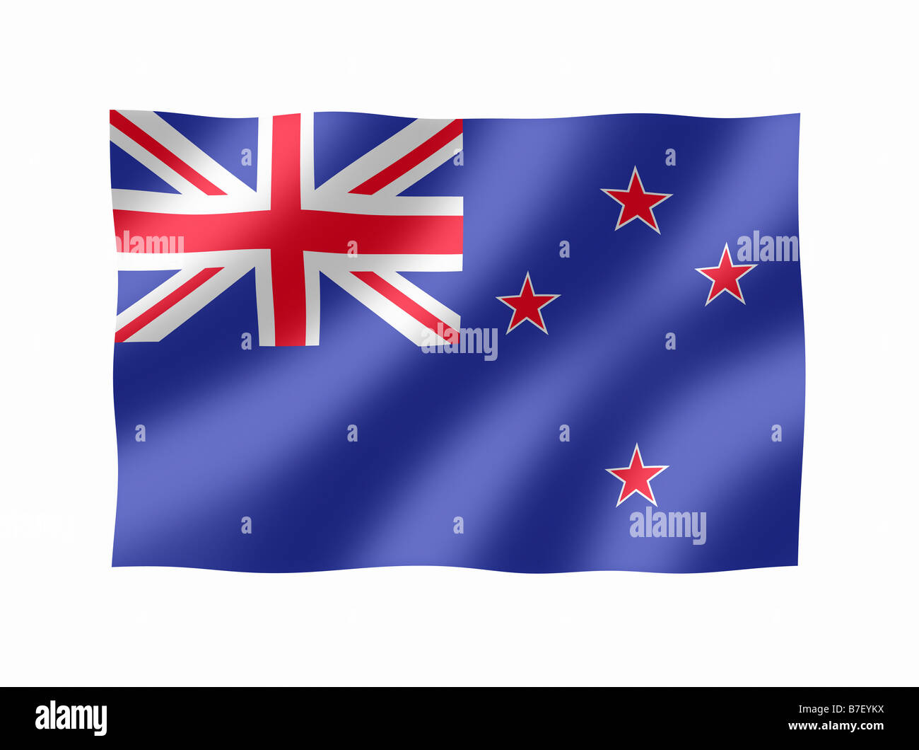 New zealand flag hi-res stock photography and images - Alamy