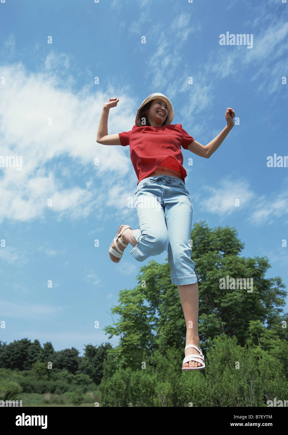 Jumping around hi-res stock photography and images - Alamy