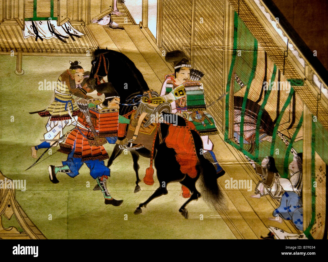 Japan culture travel artist painter edo period hi-res stock photography ...