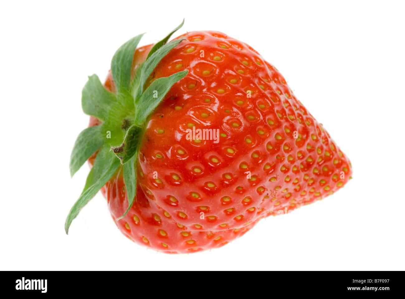 fresh strawberry isolated on white Stock Photo - Alamy