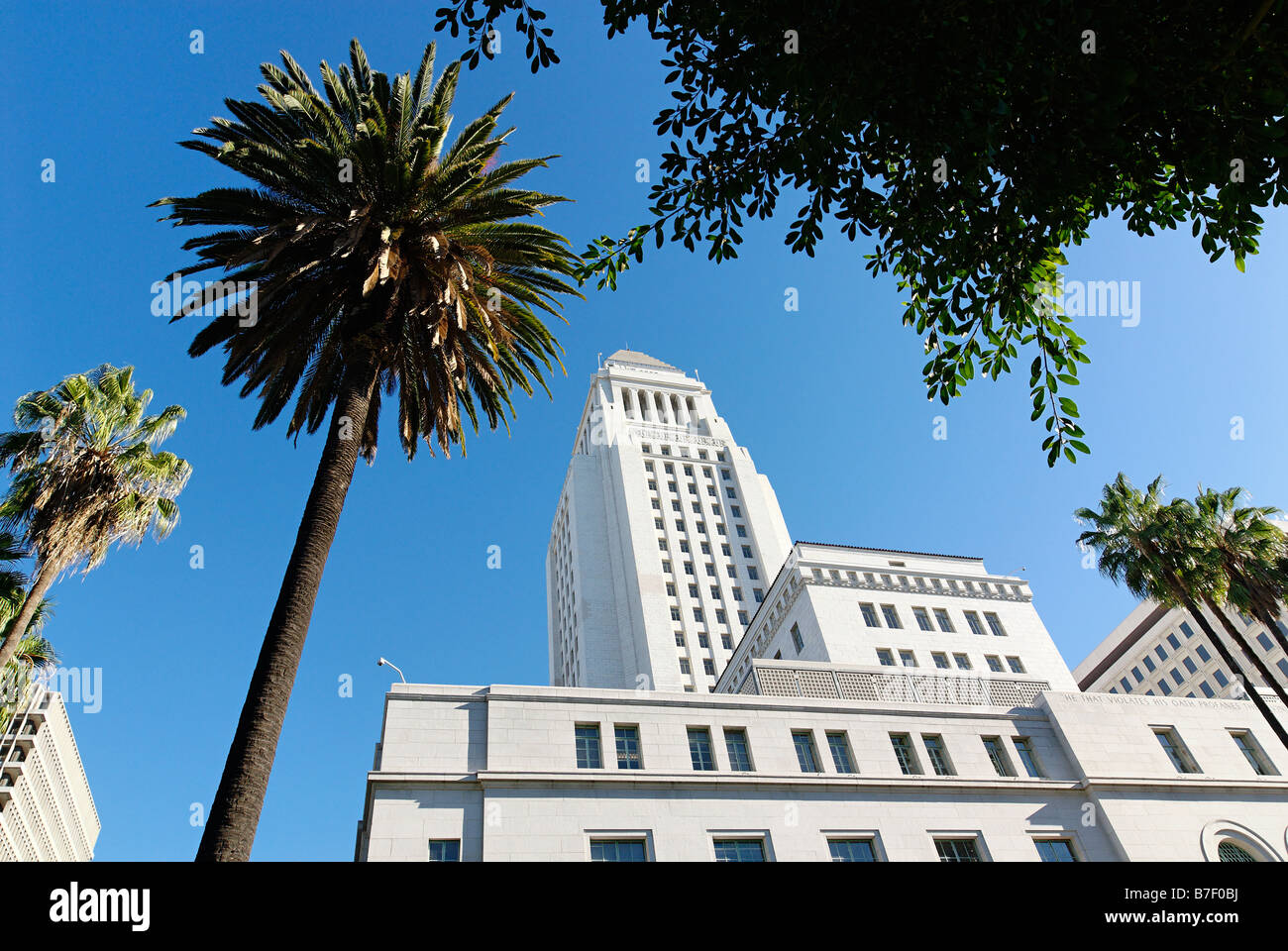 Los Angeles City Hall Stock Photo - Alamy