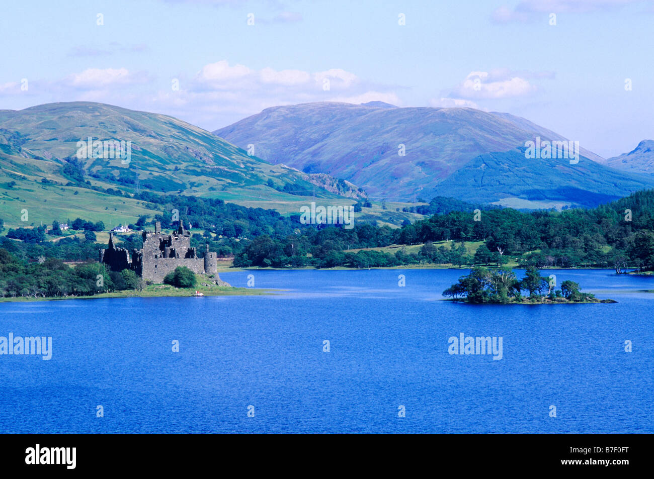 Kilchurn Castle Loch Awe western west Scotland UK Scottish landscape ...