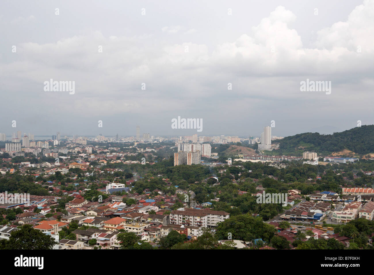 Landscape view of Penang, Malaysia Stock Photo - Alamy