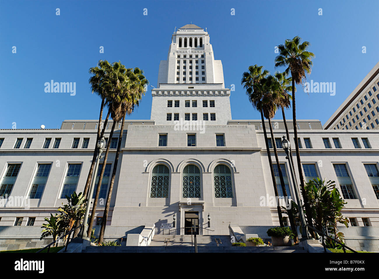 Los Angeles City Hall Stock Photo - Alamy