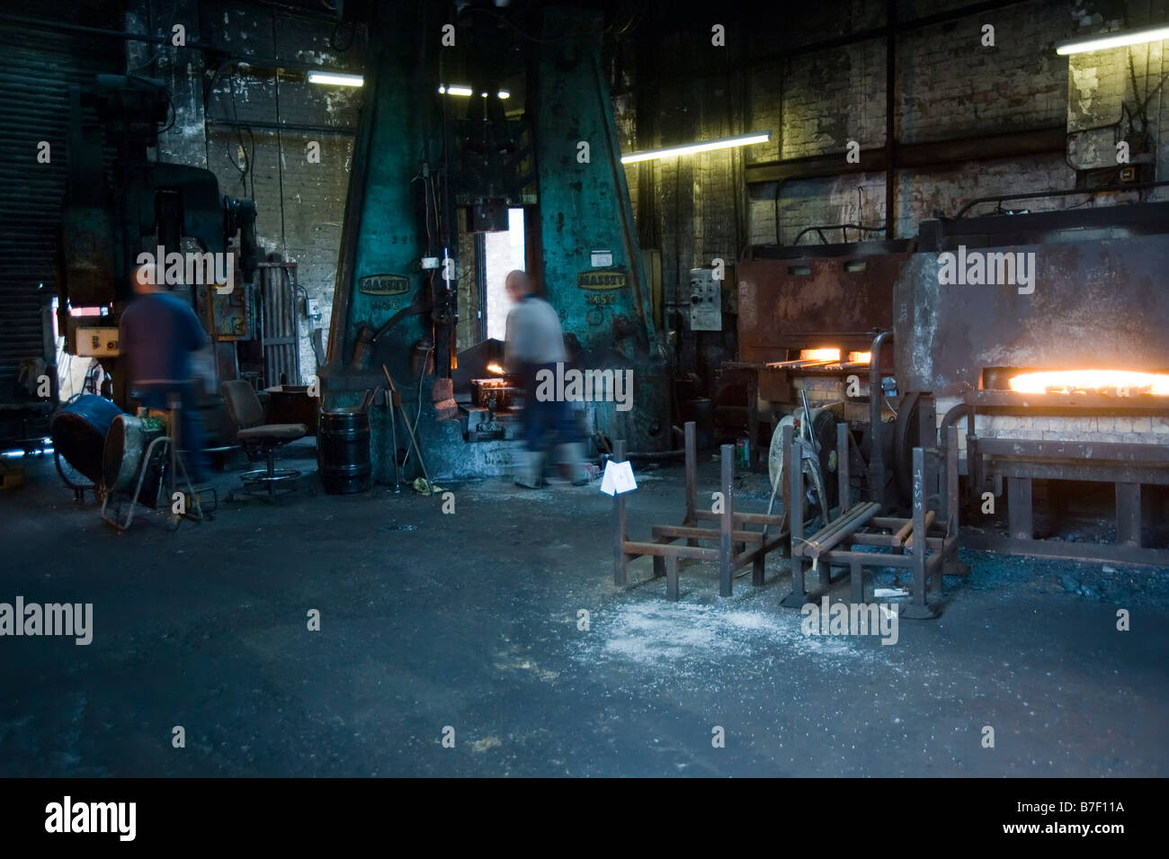 Inside a factory making manufactured goods with steel Stock Photo - Alamy