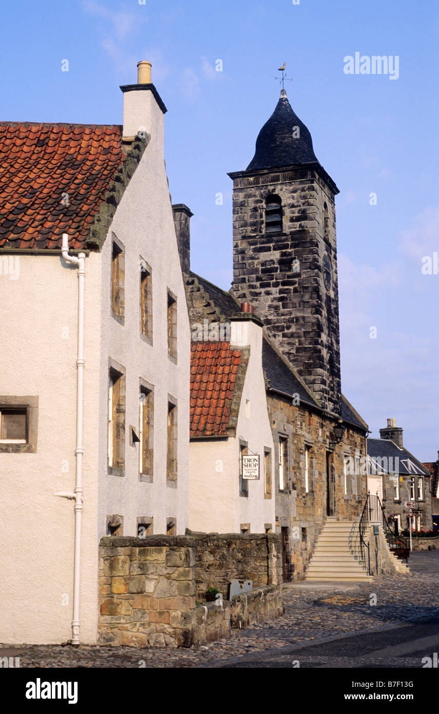 Culross, Fife, Scotland UK Scottish burgh 16th 17th century small town ...