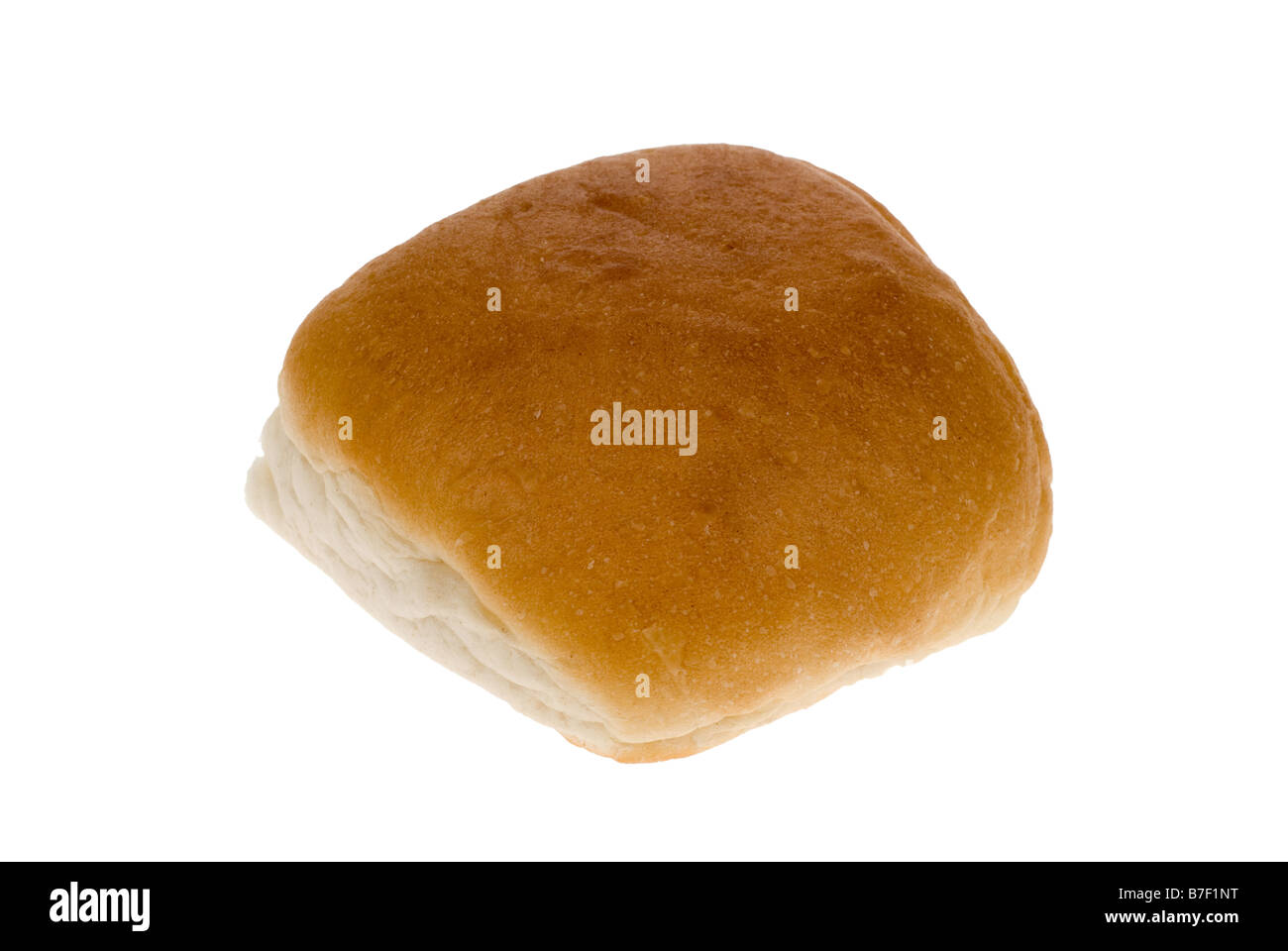 bread bun isolated on a white background Stock Photo - Alamy