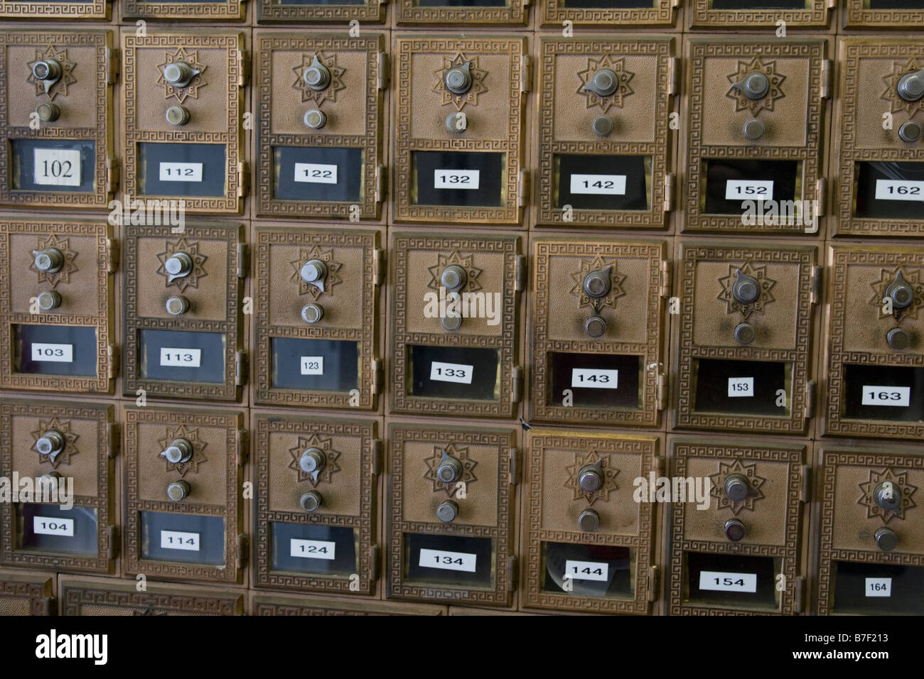 American post mail boxes hi-res stock photography and images - Alamy