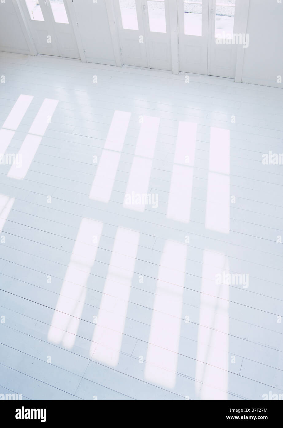 Wooden floor and sunlight Stock Photo - Alamy