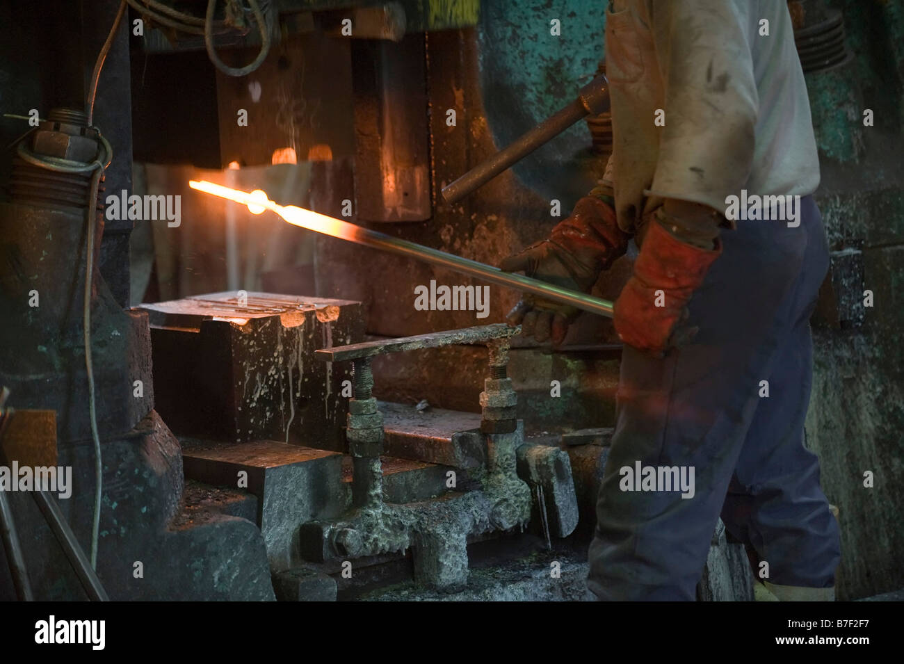 Inside a factory making manufactured goods with steel Stock Photo - Alamy