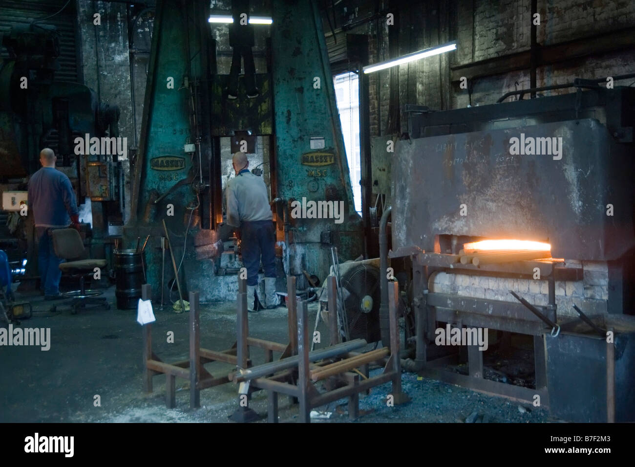 Inside a factory making manufactured goods with steel Stock Photo - Alamy
