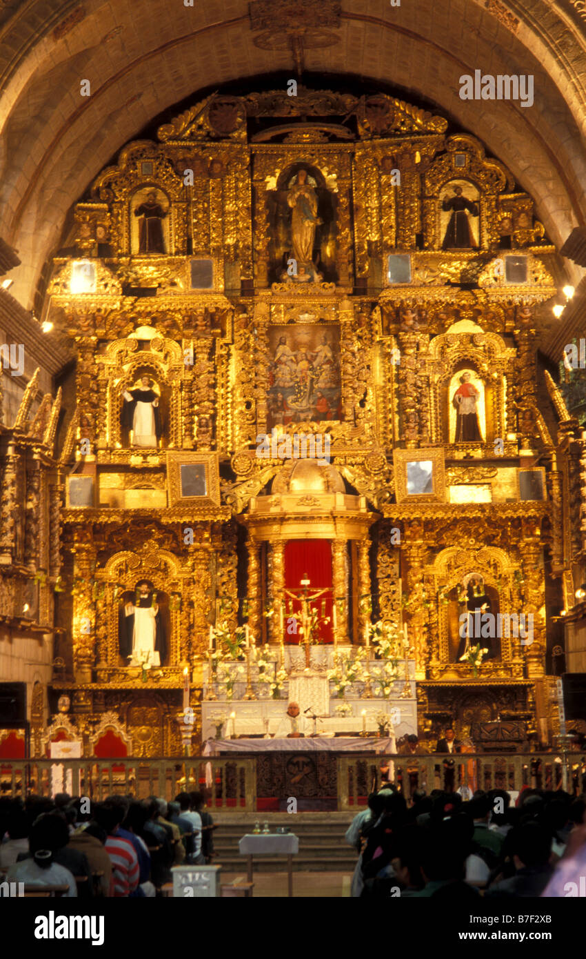san francisco cathedral la paz bolivia Stock Photo - Alamy