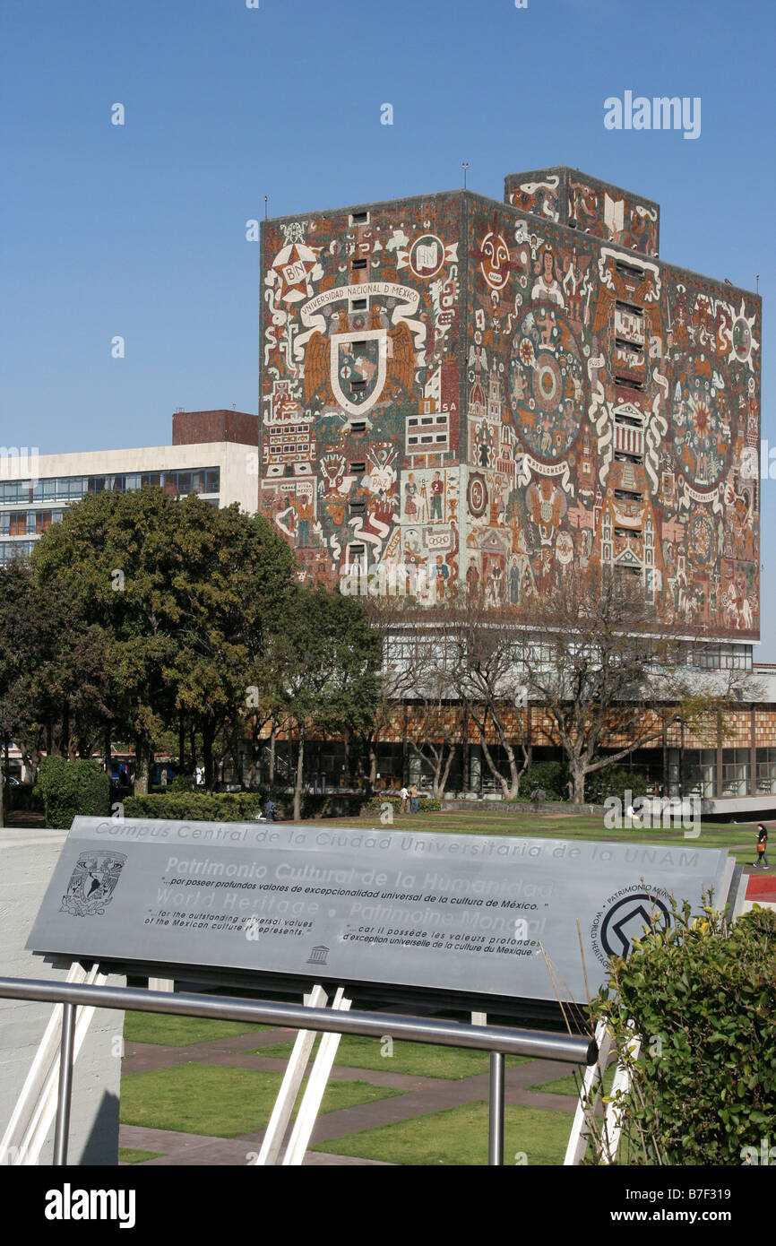 Unam central library hi-res stock photography and images - Alamy