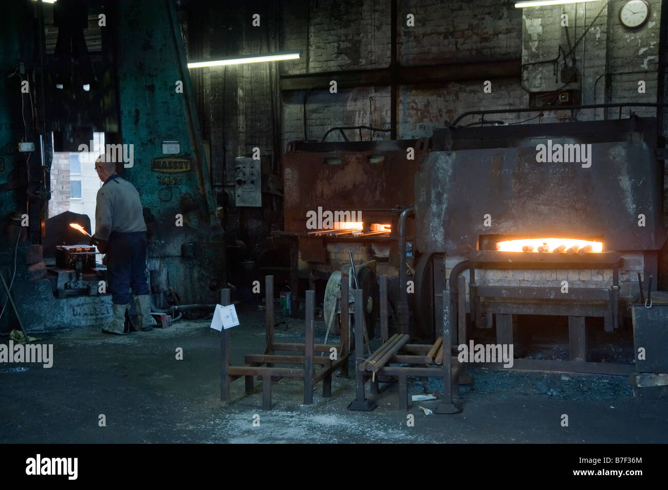 Inside a factory making manufactured goods with steel Stock Photo - Alamy