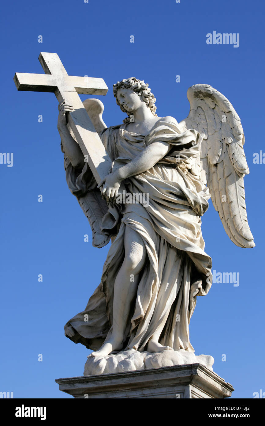Roman woman with angel wings hi-res stock photography and images - Alamy