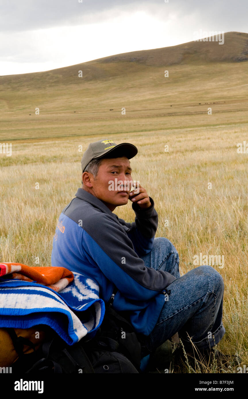 Mongolian old man hi-res stock photography and images - Alamy
