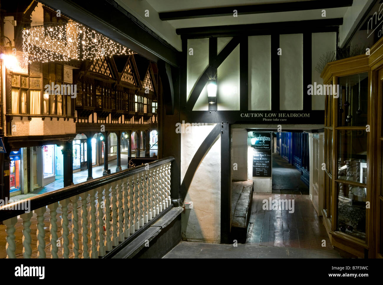 Chester rows medieval hi-res stock photography and images - Alamy