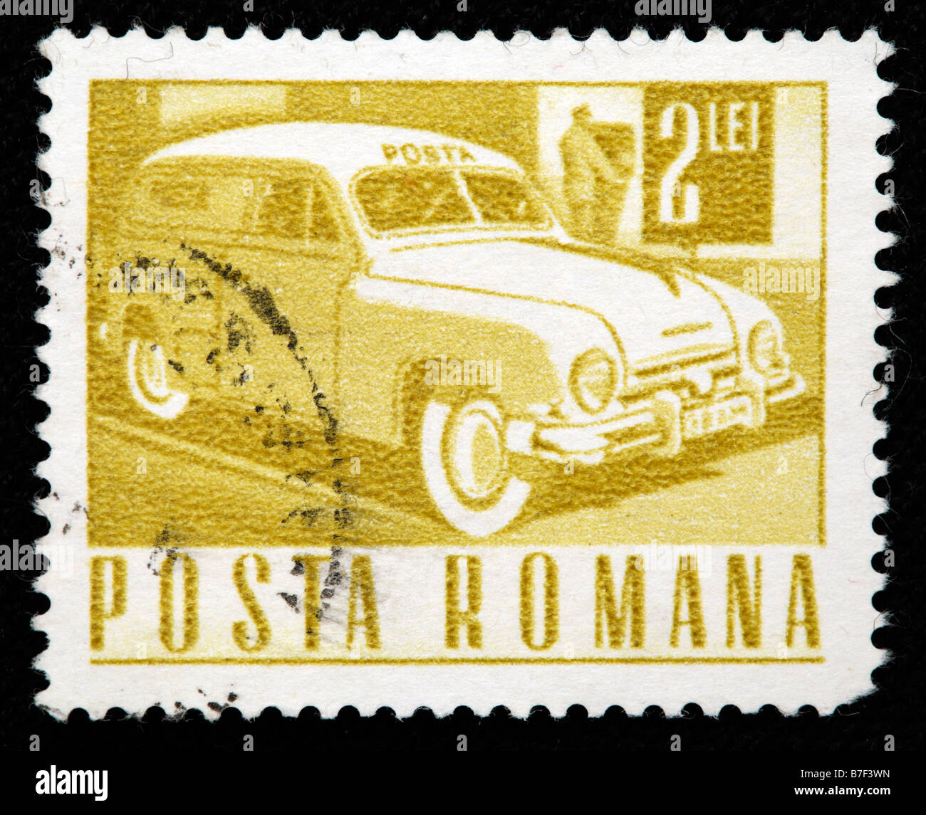 Romania postage stamp hi-res stock photography and images - Alamy