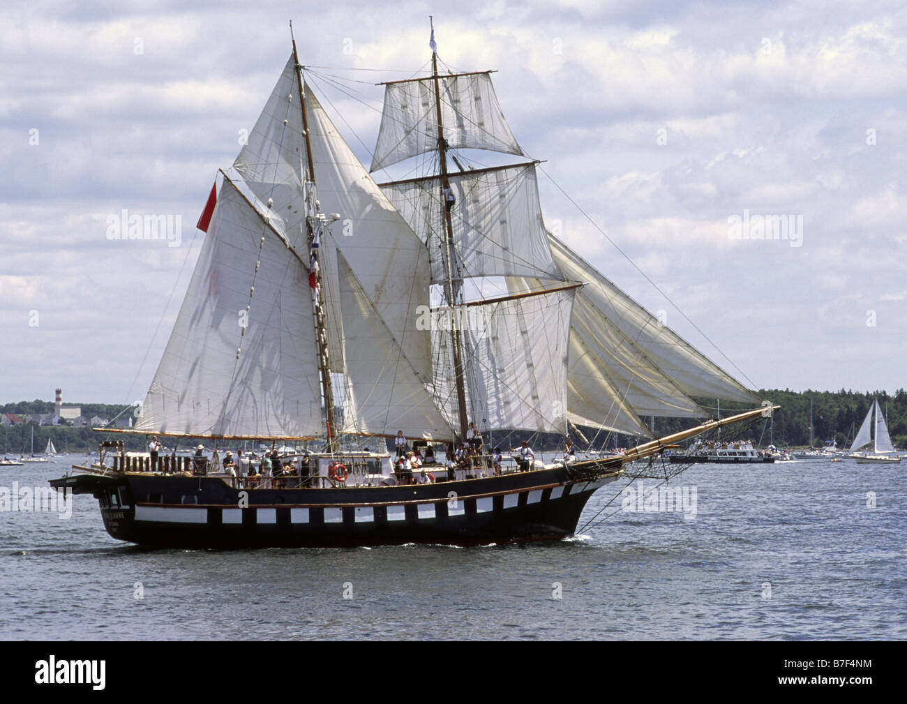 tall ship fair jeanne Stock Photo - Alamy