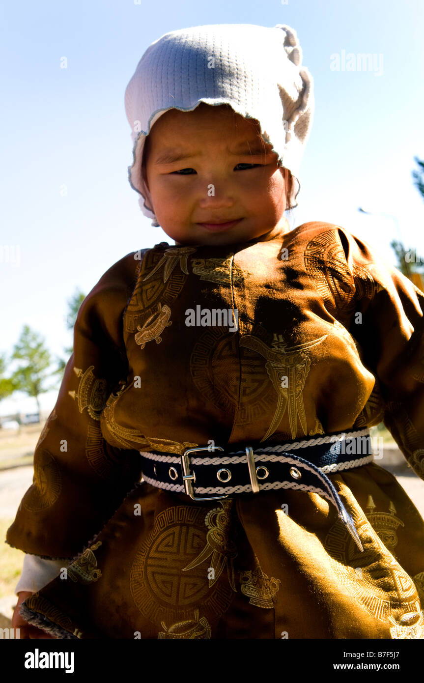 Cute Mongolian Children