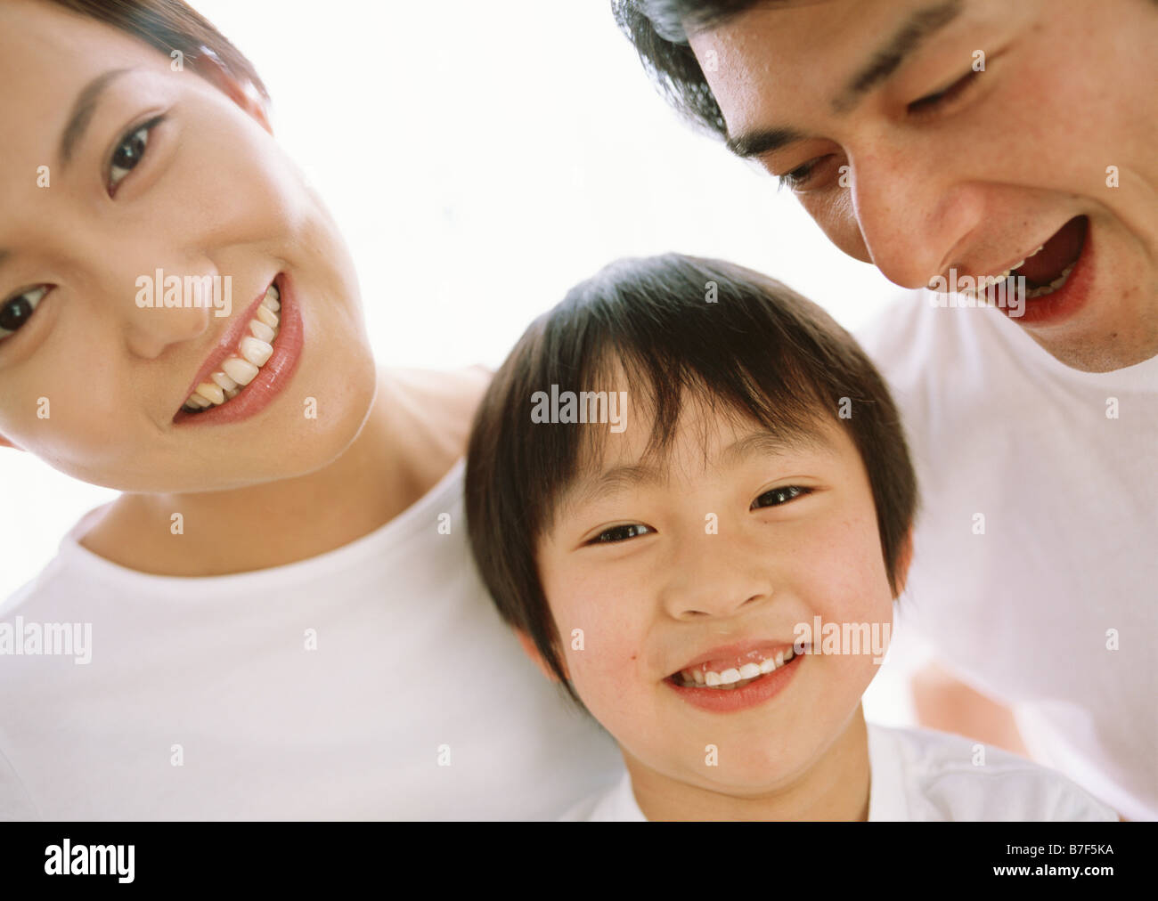 Smile of family Stock Photo - Alamy