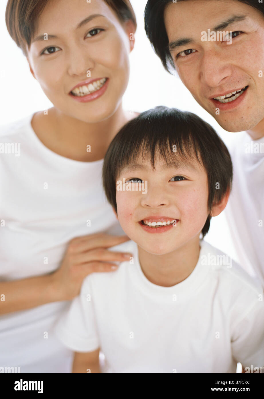Smile of family Stock Photo - Alamy